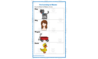 Find the Rhyme Rhyming Game by Teach Simple
