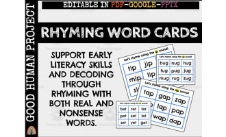 Rhyming Time Worksheets by Teach Simple