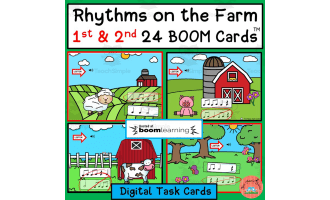 Which Melody Is It? Boom Cards by Teach Simple