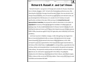 Establishing Savannah Reading Packet by Teach Simple