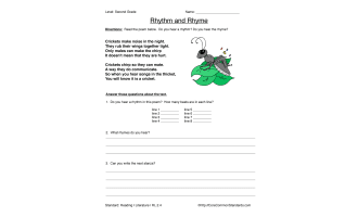 RL.4.5 Fourth Grade Common Core Lesson by Teach Simple