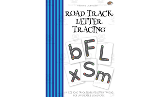 CVC Word Reading Road Track Activity by Teach Simple