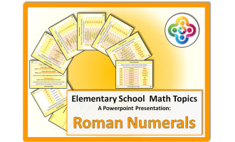 Roman Numerals Printable Flashcards by Teach Simple