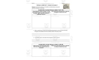 Romeo and Juliet Act 1, Scenes 2-3 by Teach Simple