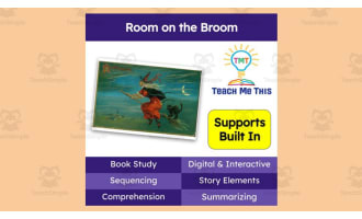 "Room on the Broom" | Picture Book Study by Teach Simple