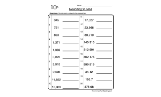 Using a Tens Frame to Show Addition Worksheet by Teach Simple