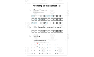 Breaking Up Numbers Worksheet Set by Teach Simple