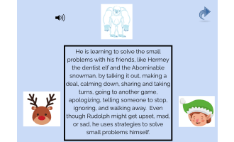 Big Versus Small Problems SEL Boom Deck with Audio by Teach Simple