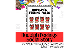 Learning Emotions and Body Feelings Social Story-- Fuzzy Monster Chara ...