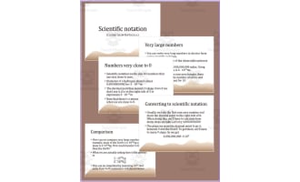 Scientific Notation Worksheet for 8.EE.A.3 by Teach Simple