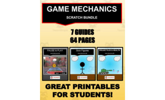 Scratch: Stick Figures (Game Mechanics #3) by Teach Simple