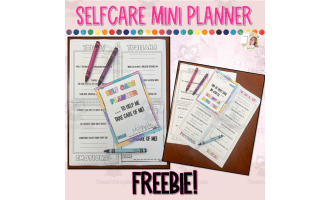Summer Self Care Brochure, SEL Summer Activity by Teach Simple