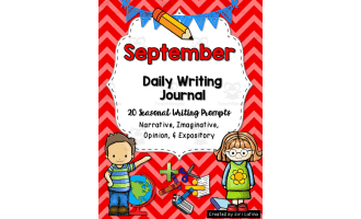 April Daily Writing Journal by Teach Simple