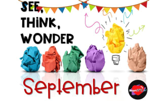 See, Think, Wonder Classroom Poster Pack by Teach Simple