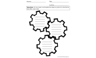 First Next Then Last Graphic Organizer Worksheet by Teach Simple
