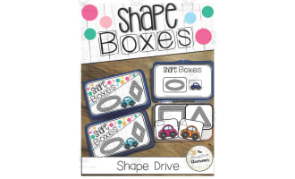 Shape Intervention Bins: Shape Hunt by Teach Simple
