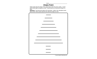 Worm Poem Reading Comprehension Worksheet by Teach Simple