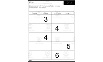 Math Quick Check: Rows and Columns 2 by Teach Simple