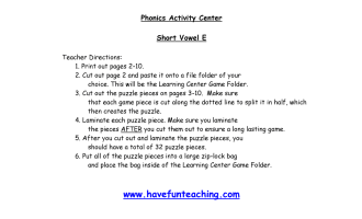 Short Vowel Sounds E Worksheet by Teach Simple