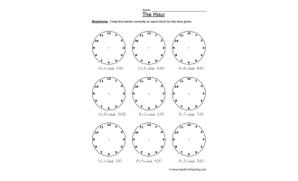 What Time is This Reading Comprehension Worksheet by Teach Simple