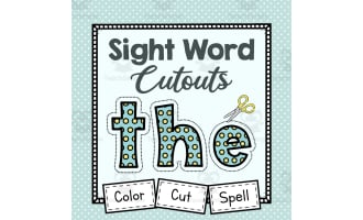Bulletin Board Sight Words by Teach Simple