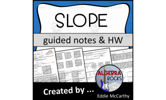 Linear Quadratic Systems Guided Notes + Homework Set by Teach Simple