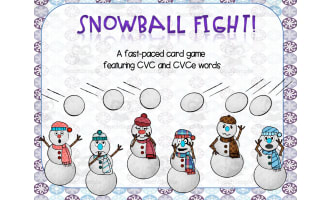Fast Pitch Long Vowel Game by Teach Simple