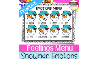 Whole Body Emotions Menu-- Reference Poster and Feelings Chart by Teach ...