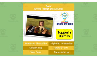 Joy and Heron Animated Writing Activity | Short Film by Teach Simple