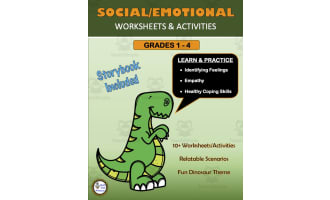 Social-Emotional Worksheets and Activities - Turkey Theme by Teach Simple