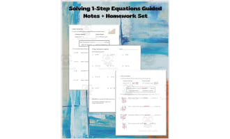 Solving 1 & 2-Step Inequalities: Notes, Practice, Partner Activity by ...