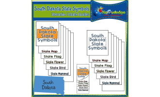 South Dakota State Symbols Clip Art by Teach Simple