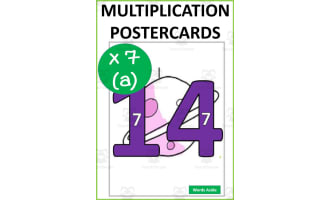 Space Multiplication Repeated Addition Posters x5a by Teach Simple