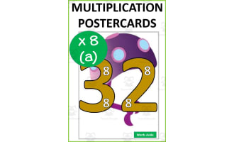 Space Multiplication Repeated Addition Posters x3c by Teach Simple