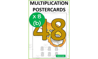 Space Multiplication Repeated Addition Posters x9c by Teach Simple