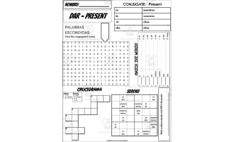 Spanish: Verb SER Conjugation Worksheet by Teach Simple