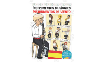 Spanish: String Instruments Flash Cards by Teach Simple
