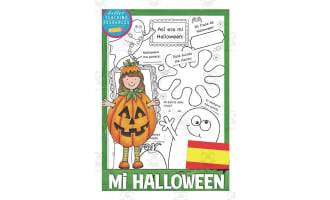 Spanish: My Vacation | All About Worksheets by Teach Simple