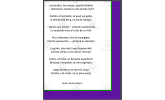Poster Spanish Poetry Halloween: Carlota, la brujita conectada - Poesía ...
