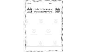 Spanish: Primary Writing Program | "My favorite subject in school is ...