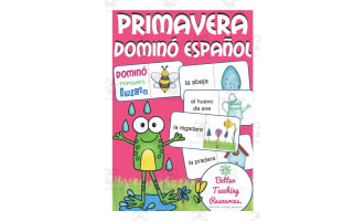 Spanish: Prepositions Domino Game | Vocabulary Practice Activity by ...