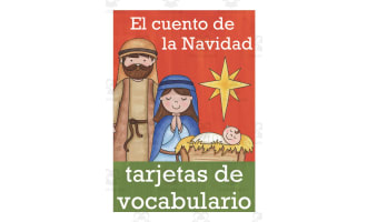Spanish: Christmas Flash Cards by Teach Simple