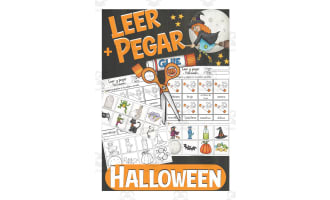 Spanish: Vocabulary Practice Sheet | Fruits Cut and Paste by Teach Simple