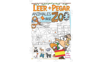 Spanish: Vocabulary Practice Sheet | Fruits Cut and Paste by Teach Simple