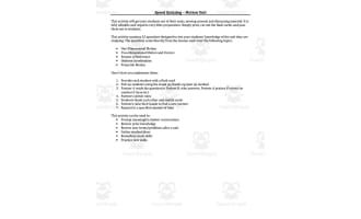 Speed Quizzing – Optics Unit by Teach Simple