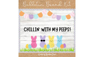 Ready for Spring Bulletin Board or Door Decor Kit by Teach Simple