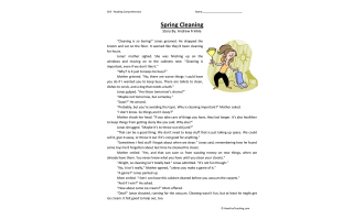 Cleaning Your Teeth - Reading Comprehension Worksheet by Teach Simple