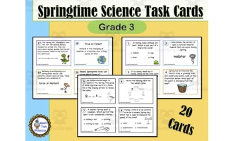 Grade 2 Science Task Cards by Teach Simple