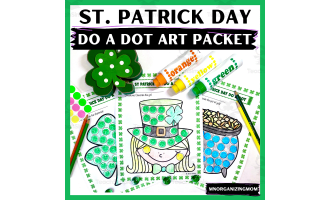 Spring Do A Dot Art Packet by Teach Simple