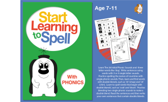Zoggy Learns To Spell Hard And Soft Sounds (7-11 years) by Teach Simple